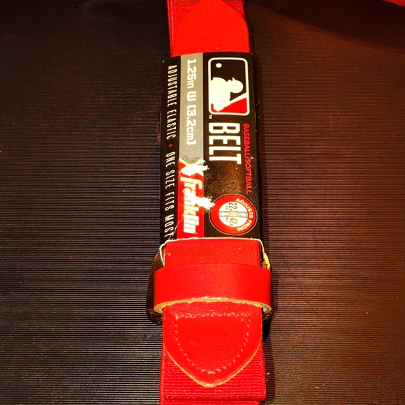 Franklin | Accessories | Red Baseball Beltone Size Fits Most | Poshmark